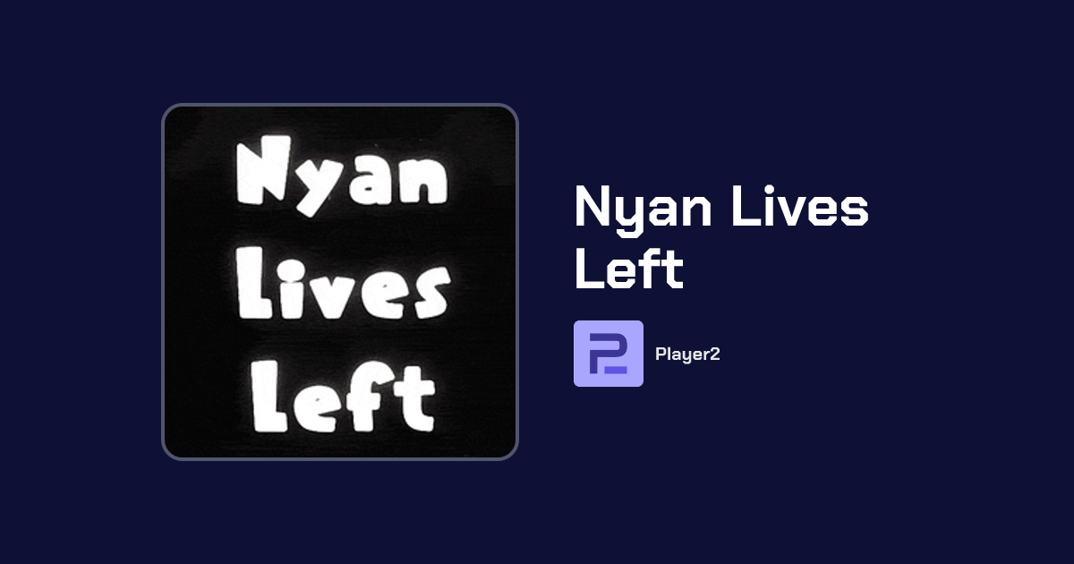 Nyan Lives Left | Games | Player2